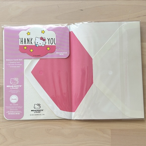 Hello Kitty | Party Supplies | Hello Kitty Teacher Card | Poshmark